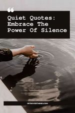 Quiet Quotes: Embrace The Power Of Silence